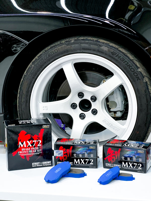 ENDLESS MX72 BRAKE PAD FULL SET - Sub 60 Racing | Your JDM specialist